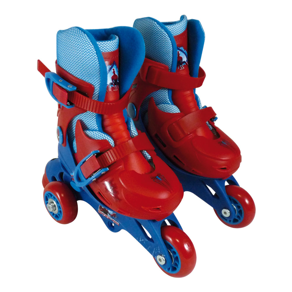 MARVEL COMICS Spider-Man Evolution 2-in-1 Tri to Inline Roller Skates ...