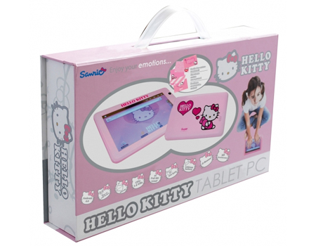 HELLO KITTY 7 Inch Capacitive Touch Tablet, 4GB (HEU004D) | Meroncourt