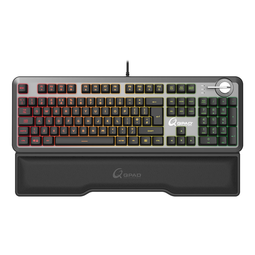 QPAD MK-95 Pro Gaming Mechanical Switchable Optical Switch Keyboard ...