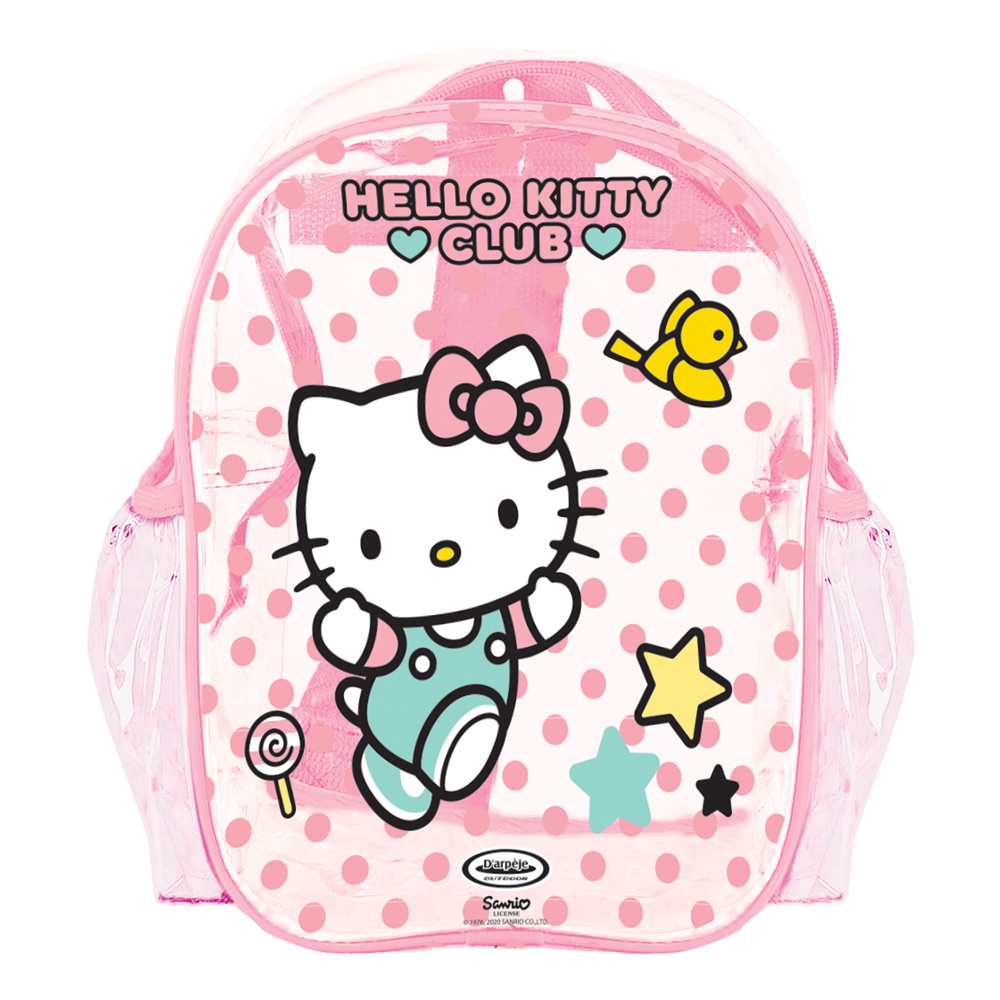 HELLO KITTY Club Children's Helmet, Knee, Elbow Protection Set with ...
