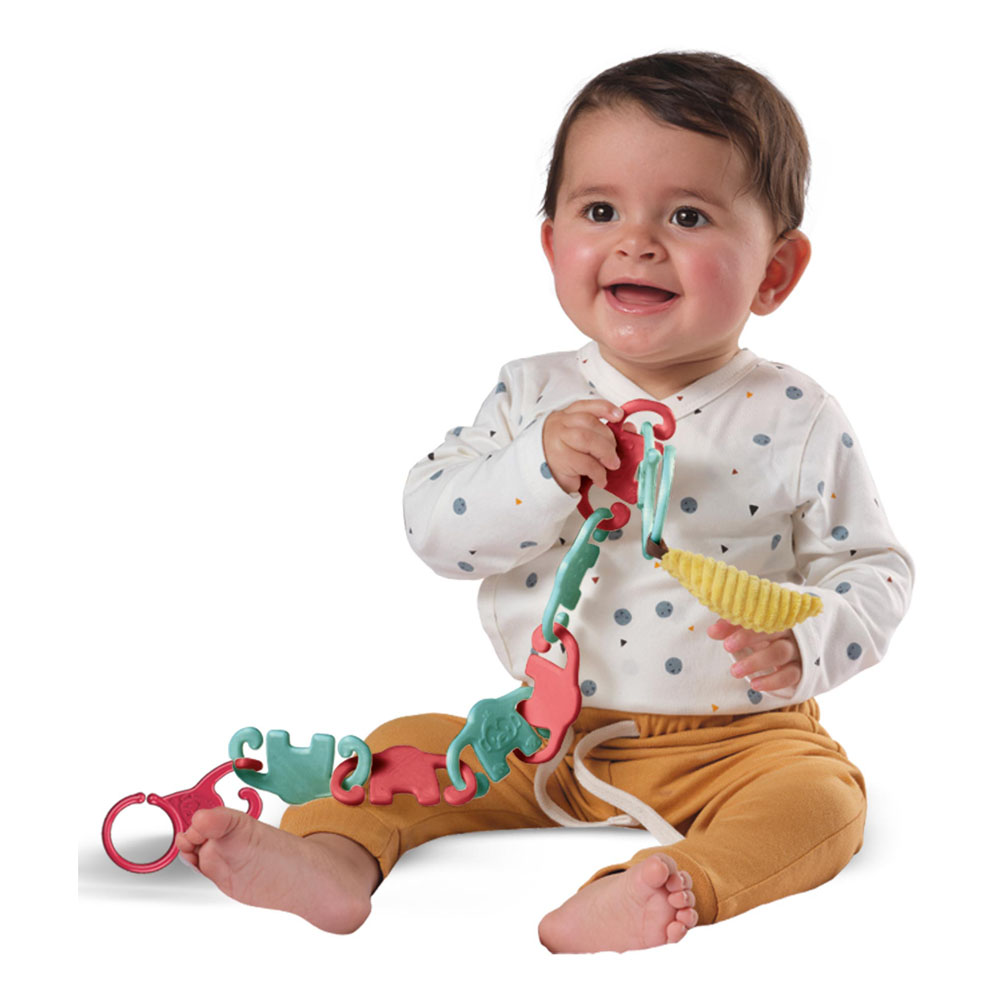 SES CREATIVE Tiny Talents Children's Monkey Links Toy, Unisex, 3 Months ...