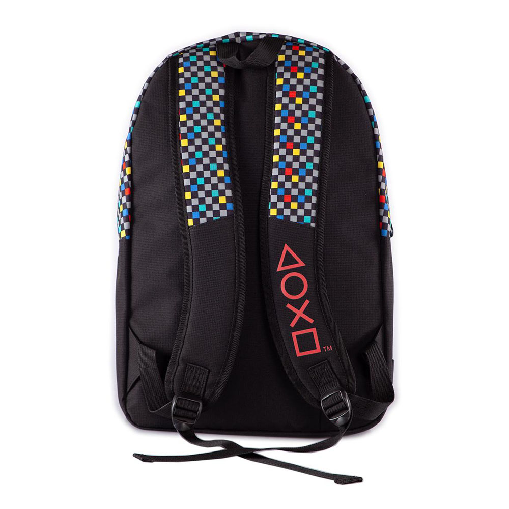 SONY Playstation Retro Logo All-over Print Backpack, Unisex, Black ...