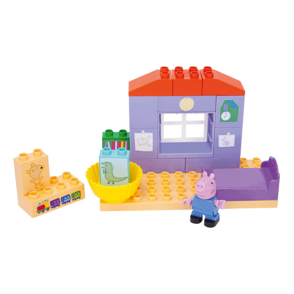 PEPPA PIG BIG-Bloxx George's Room Basic Construction Set Toy Playset ...